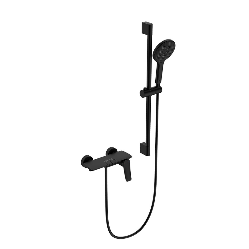 Matte Black Piano Key Single Function Shower Hand Shower, High Pressure ...