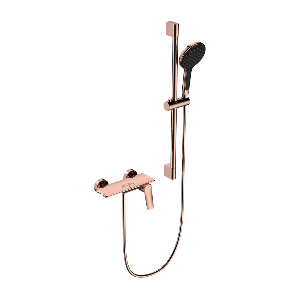 Rose gold piano key single function shower hand shower, high pressure ...